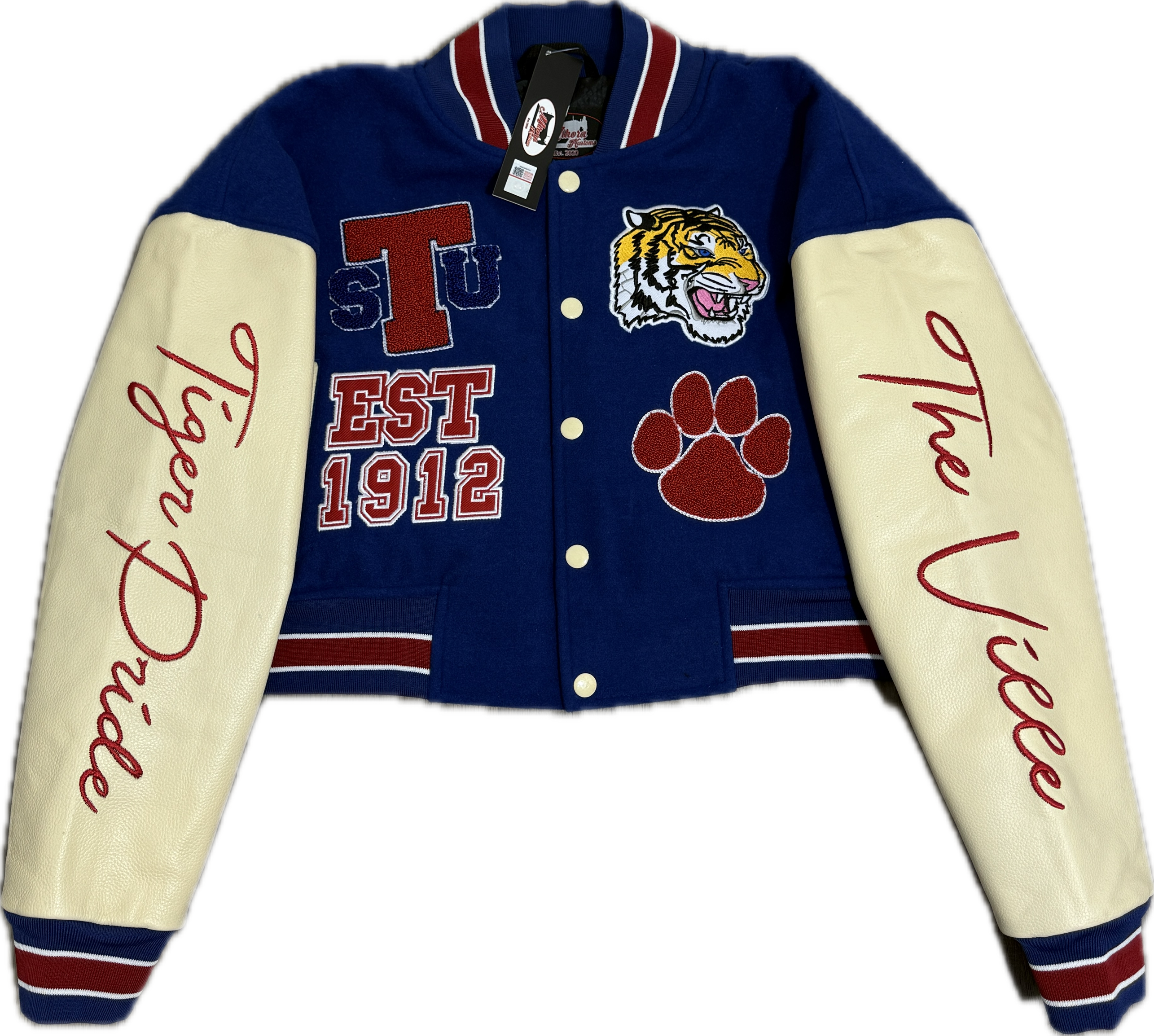 TSU Cropped Letterman – MihoraKustoms